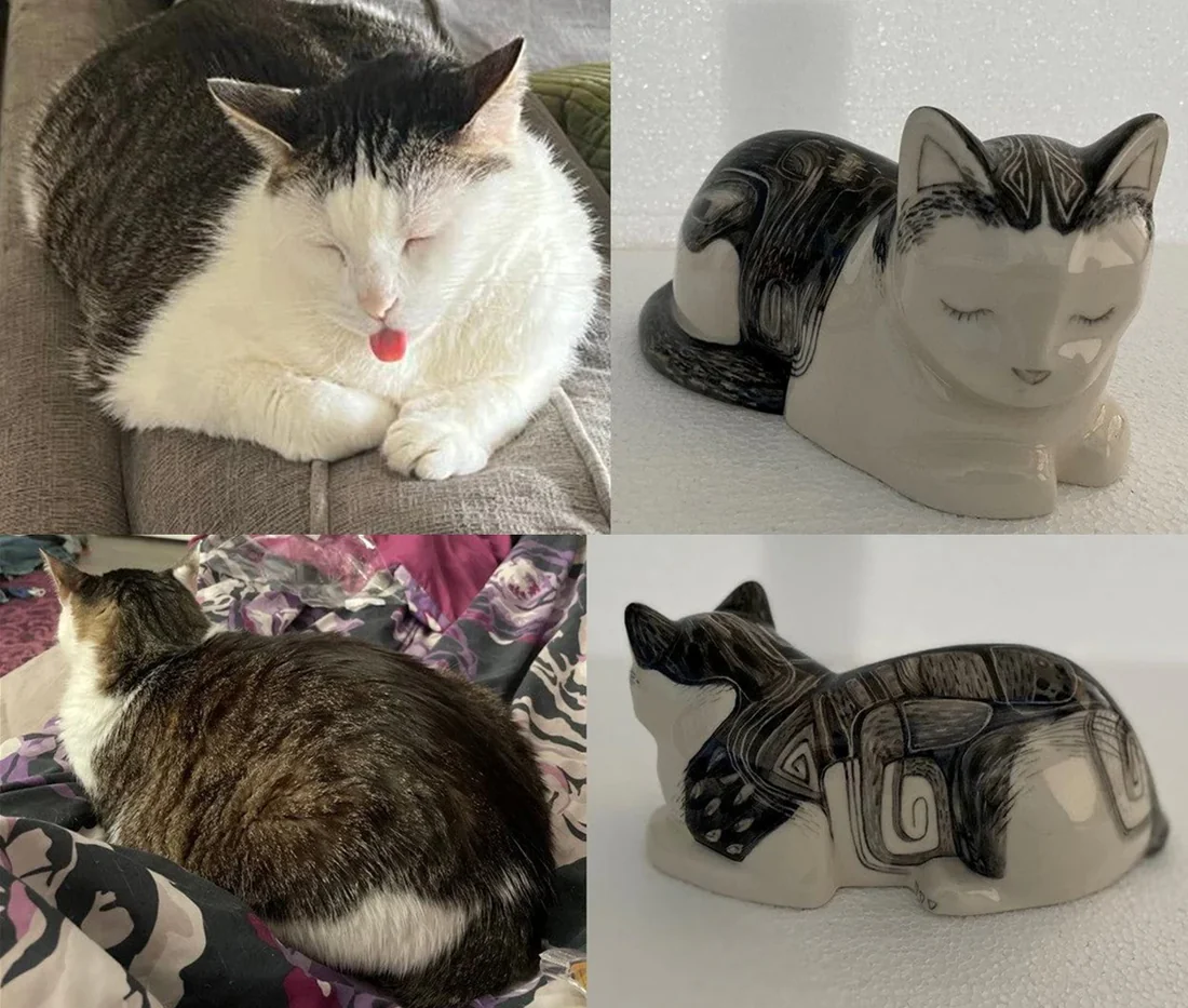 Custom Cat Photo Urns - Memorial Merits