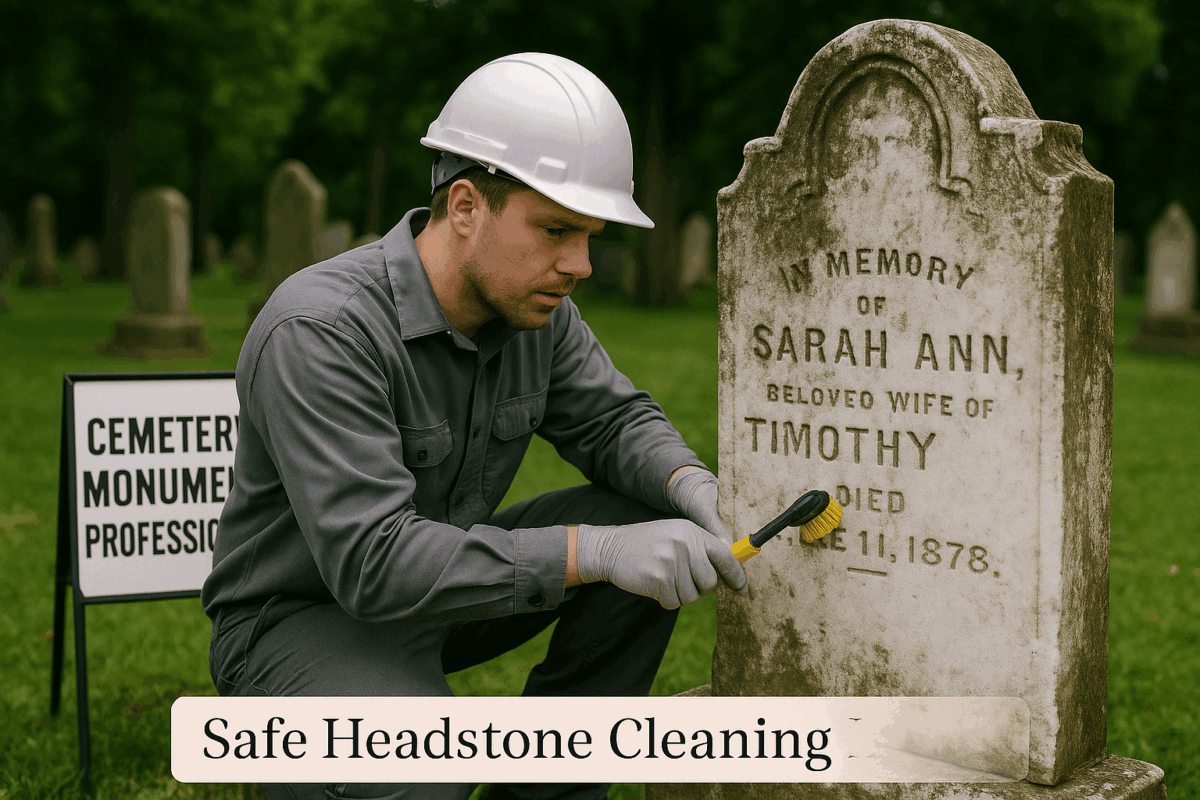 How to Clean a Headstone Without Damaging It - The Complete 2025 Guide ...