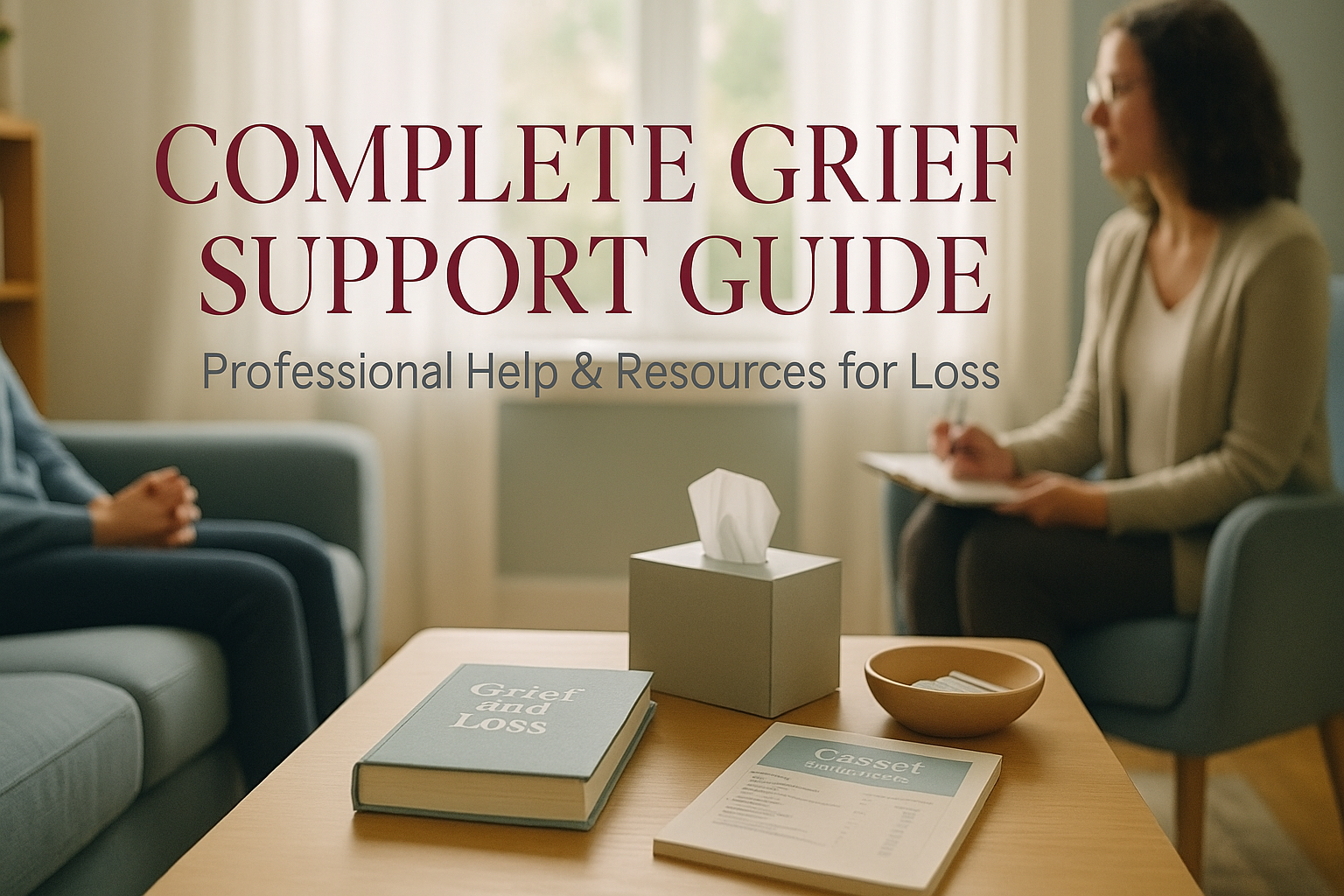 Complete Grief Support Guide: Professional Help and Resources for Loss ...